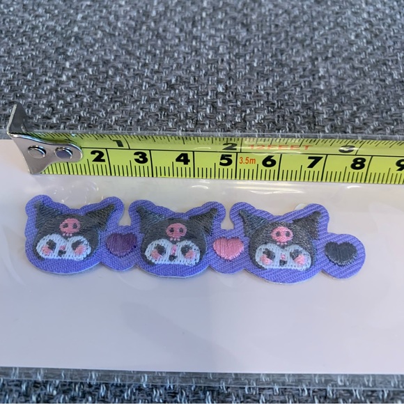 Sanrio | Office | Bnib Japan Sanrio Kuromi Embroidery Applique Iron On ...